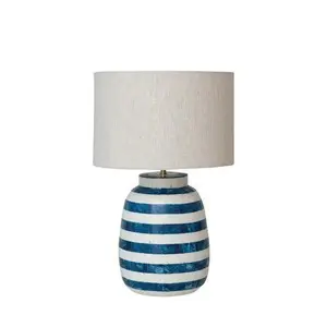 STORIED HOME Table Lamp - White