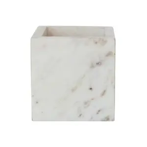 STORIED HOME Square Container - White