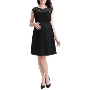 KIMI + KAI Genevieve Lace Maternity Dress