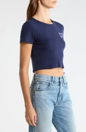 PACSUN Queens Village Graphic Baby Tee