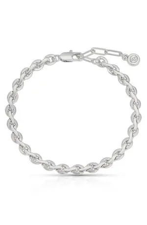 Ettika Chain Link Bracelet - Silver