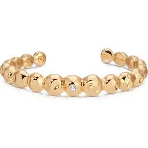 Ettika Molten Sphere Cuff Bracelet - Gold