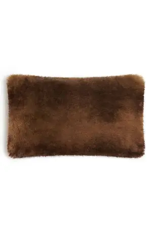 Apparis Cicly Faux Accent Pillow - Mink