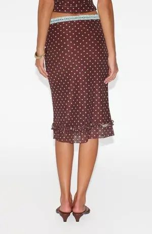 TIGER MIST Amara Polka Dot Skirt