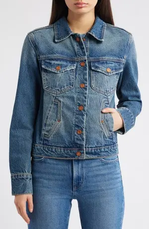 HIDDEN JEANS Denim Trucker Jacket