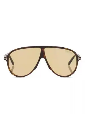TOM FORD Vladimir Browline Sunglasses - Green