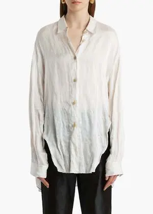 Khaite Goya Button-up Shirt - Chalk