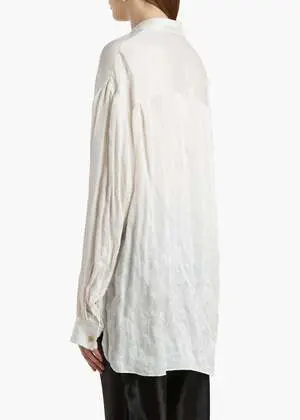 Khaite Goya Button-up Shirt - Chalk
