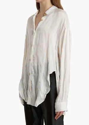 Khaite Goya Button-up Shirt - Chalk