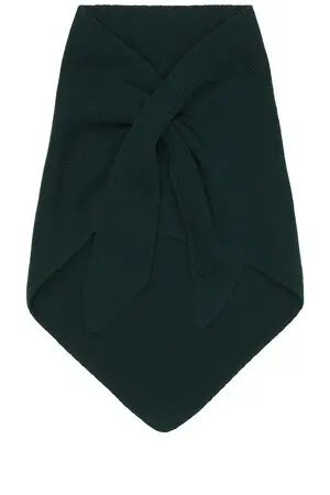 EAVES Sheryl Knit Kerchief - Forest Green