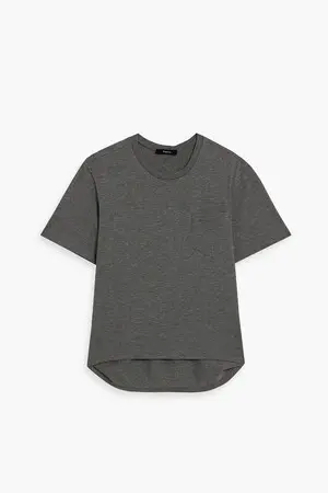 Theory Apex Pima Cotton-jersey T-shirt - Gray