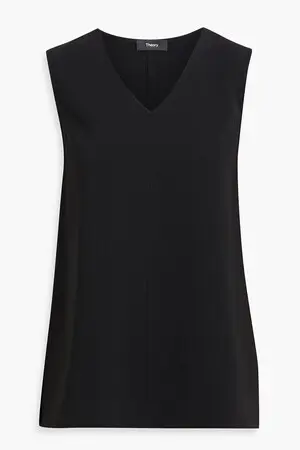 Theory Crepe Top - Black