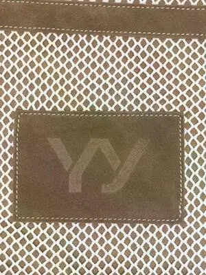 OPEN YY Mesh Cross Body Bag - Brown