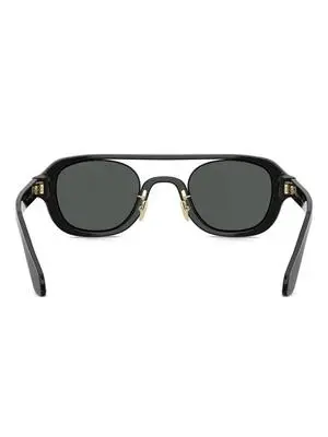 Giorgio Armani Round Frame Sunglasses