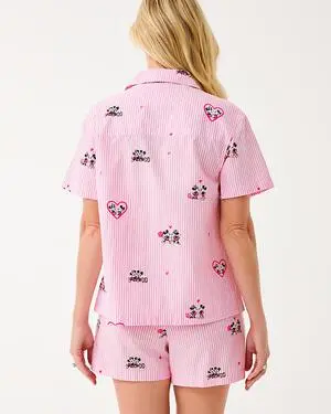 LILLY PULITZER Mari Pajama Button-up Shirt