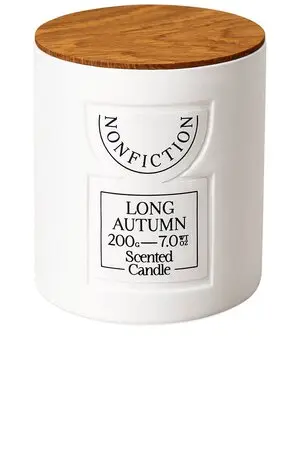 NONFICTION Long Autumn Scented Candle - N,a