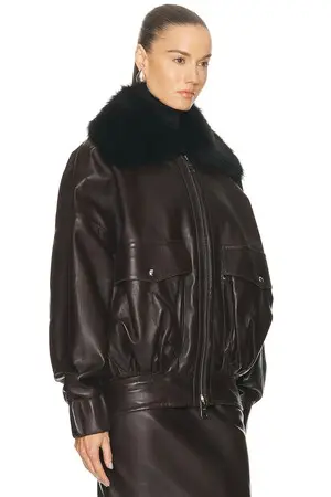 Khaite Daemon Jacket - Mud