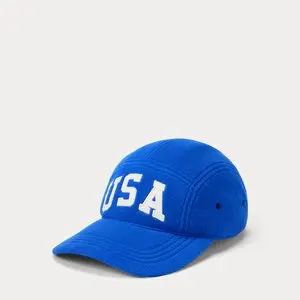Ralph Lauren Flag Fleece Cap - Sapphire Star