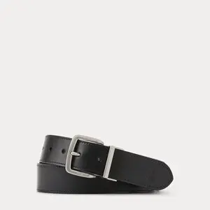Ralph Lauren Reversible Leather Belt - Black/tan