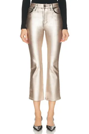 FRAME The Reboot Crop Jeans - Champagne Coated
