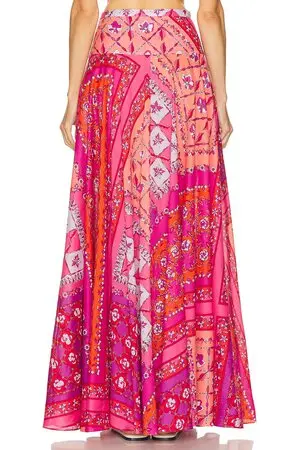Emilio Pucci Printed Maxi Skirt
