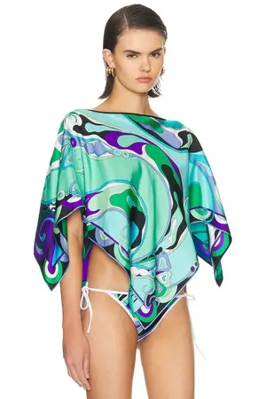 Emilio Pucci Short Sleeve Blouse