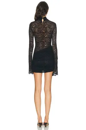BANANHOT Francisca Mini Dress - Black