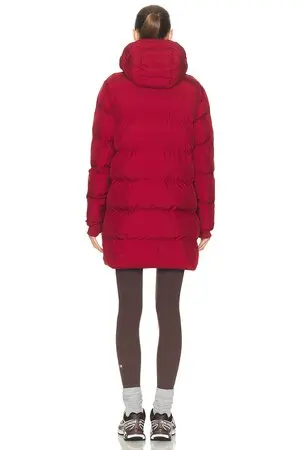 Beyond Yoga Warm Up Long Puffer Jacket