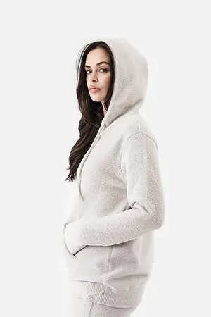 Free People Sunday Citizen Snug Lite Hoodie - Bone