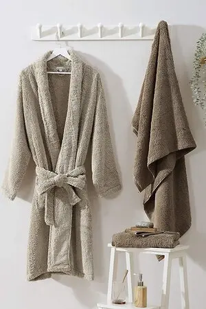 Free People Sunday Citizen Plush Bathrobe - Bare