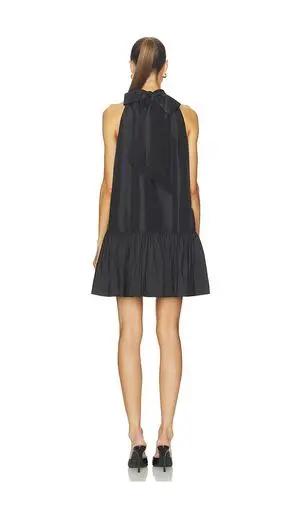 Simkhai Hope Bow Tie Mini Dress - Black