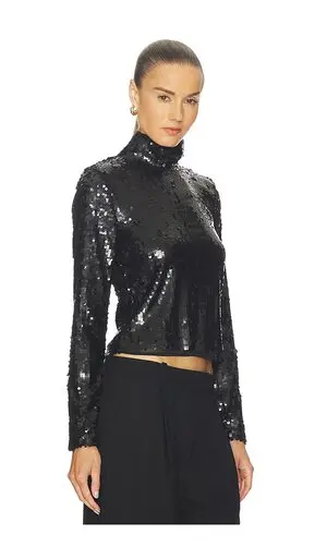 Rag & Bone Lucy Sequin Turtleneck