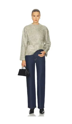 SIMONMILLER Cher Tinsel Knit Sweater
