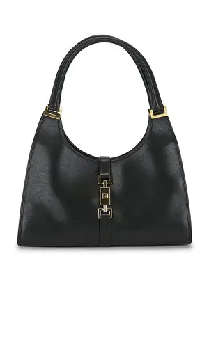 FWRD RENEW Gucci Bardot Shoulder Bag - Black