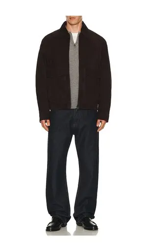 Theory Reece Aviator Bomber Jacket