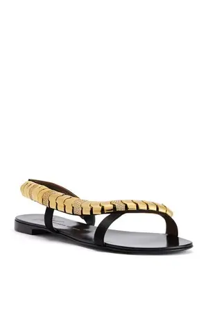 GIUSEPPE ZANOTTI Dafne Flat Sandals