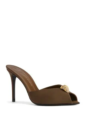 GIUSEPPE ZANOTTI Intriigo Cocktail 90 Mules - Gold