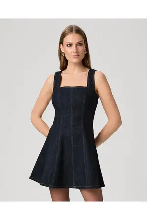Paige Perla Mini Fit & Flare Dress