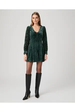 Paige Ambrose Mini Dress - Black