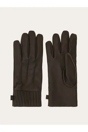 FERRAGAMO Nappa Gloves - Red