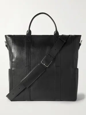 METIER Mariner Elvis Leather Tote Bag - Black