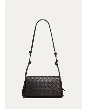 Bottega Veneta Nappa Leather Crossbody Bag - Fondant