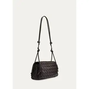 Bottega Veneta Nappa Leather Crossbody Bag - Fondant