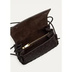 Bottega Veneta Nappa Leather Crossbody Bag - Fondant