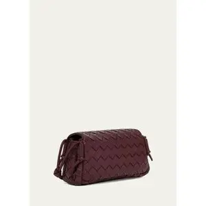 Bottega Veneta Nappa Leather Crossbody Bag - Fondant