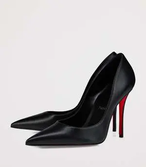 CHRISTIAN LOUBOUTIN Miss Z Nappa Leather Pumps - Black