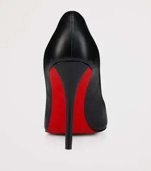 CHRISTIAN LOUBOUTIN Miss Z Nappa Leather Pumps - Black