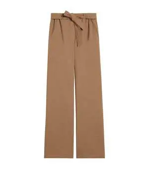 Max Mara Virgin Wool Parachute Trousers