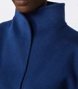 Max Mara Cashmere Funnel Neck Coat