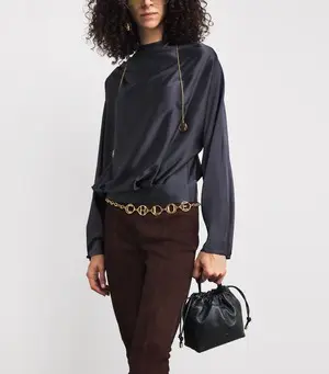 Chloé Mini Icons Shoulder Bag - Black